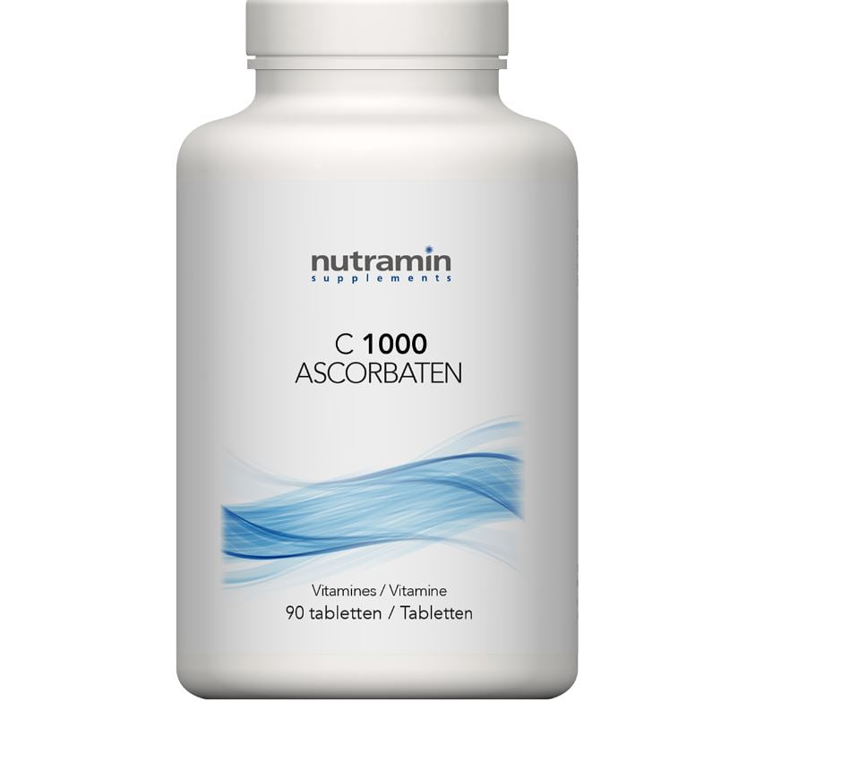Nutramin C 1000 ASCORBATEN 90 tabletten - Apollo Beauty